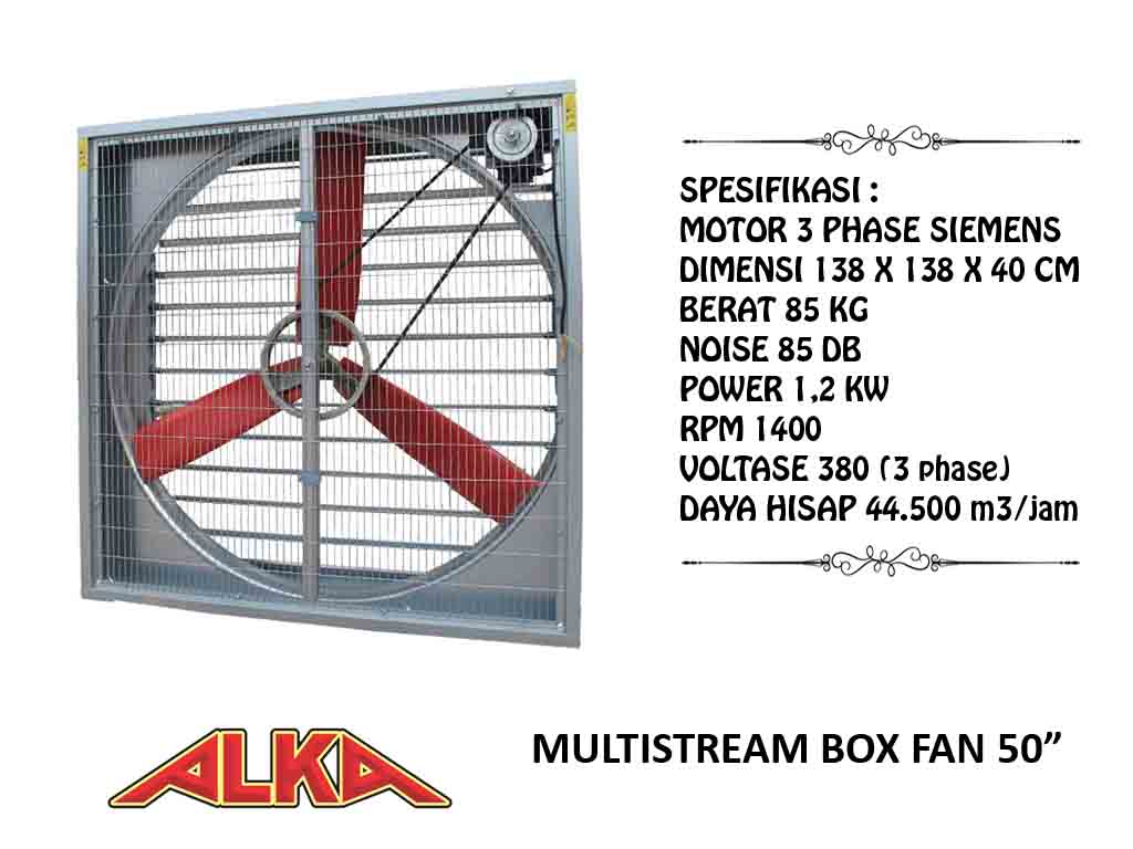 Box Fan MULTI STREAM – Tempat Pakan Ayam – Tempat Minum Ayam – Nipple Ayam